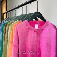 China Custom Logo Sweat Shirt Blank Plain Shirt Oversized Shirts for Men for sale