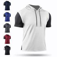 China Custom Logo Casual Hoodies Cotton Knitted Sleeve Hoodies For Men for sale