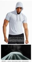 China Custom Logo Casual Hoodies Cotton Knitted Sleeve Hoodies For Men for sale