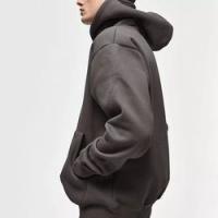 China Oversized Cotton Casual Black Hoodie Various Colored Customs Logo for sale