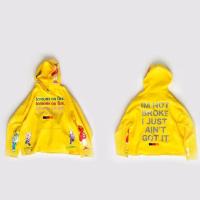 China Custom Puff Printing Hoodies Flared Stacked Sweatsuits Mens Hoodie for sale