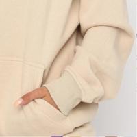 China Cotton Fleece Puff Print Hoodies 2 Piece Set 100% Polyester Women Sportswear for sale