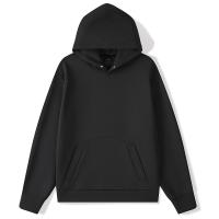 China Logo Printed Gym Casual Hoodies Plain Black Custom Hoodies Sweatshirts for sale