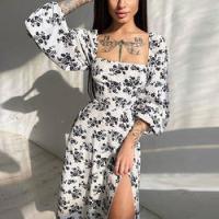 China Elegant Women Dresses, Floral Casual Dress for Women for sale