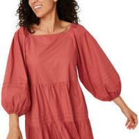 China Summer Wrist Sleeve Ladies Dress Casual Custom Women Poplin Oversized MIDI Dresses for sale