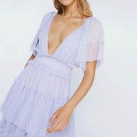 China Fashion Custom Women Clothing Manufacturers Elegant Casual Deep V-Neck Short Sleeve Women Evening Mesh Dresses Maxi Party Dress for sale