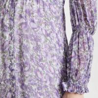 China Custom Logo Floral Casual Dress Puff Sleeve For Women Print Clothing for sale