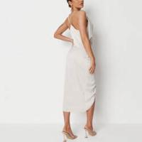 China Anti Wrinkle Elegant Summer Dresses Asymmetric Customized Dinner Dresses for sale