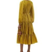 China Casual Floral Casual Dress Tie Waist Cotton Custom Women'S Dresses for sale