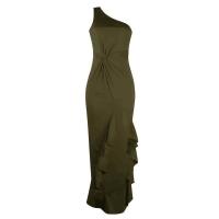 China Solid Elegant Summer Dresses Knitted Formal Evening Party Dresses for sale