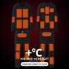 China Warming Heated Thermal Underwear Set Black Seamless Long Underwear for sale