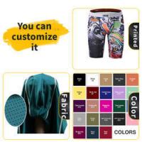 China OEM Mens Sexy Underwear Custom Logo Floral Pattern Boxer Briefs for sale