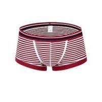 China Striped Cotton Men Underwear Cotton Anti Bacterial Men Sexy Underwear for sale