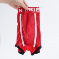 China Ice Silk Long Boxer Shorts MID Waist Available Customize Color for sale