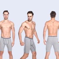 China Fashion Soft Cotton Men Underwear Waistband Mens Boxer Shorts for sale