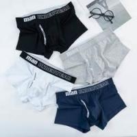 China Breathable Cotton Men Underwear Seamless Available Customize Color for sale