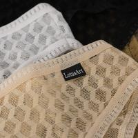 China Women&prime;s Mesh Panties Sexy Transparent Low Waist Briefs Cotton Crotch Underwear for sale