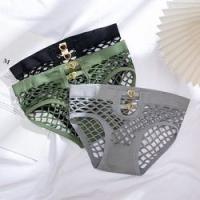 China Hot Sexy Brief Solid Color Underwear Lingerie Panties for Women for sale