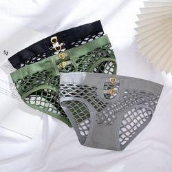 China Hot Sexy Brief Solid Color Underwear Lingerie Panties for Women for sale