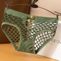 China Hot Sexy Brief Solid Color Underwear Lingerie Panties for Women for sale