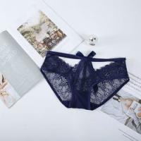 China Wholesale Women&prime;s Transparent Lace Hollow out Lingerie Lady Womens Underwear Lace Panties Underwear Womens Panties for sale
