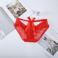China Wholesale Women&prime;s Transparent Lace Hollow out Lingerie Lady Womens Underwear Lace Panties Underwear Womens Panties for sale