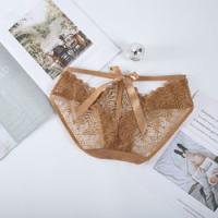 China Wholesale Women&prime;s Transparent Lace Hollow out Lingerie Lady Womens Underwear Lace Panties Underwear Womens Panties for sale
