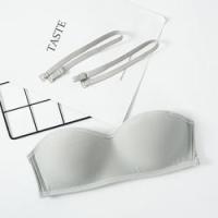 China Hot Strapless Bra Wear Seamless Mould Sexy Girl Bra with Pad for sale