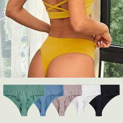 China Cotton Women&prime;s Underwear Sexy Panties Boyleg Solid Boyshorts Seamless Menstrual Period Underpants Thong Lingerie for sale