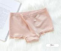 China Women Lace Warm Panty Seamless Breathable MID-Waist Ladies Underwear Tummy HIPS Briefs for sale