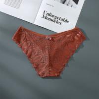 China Women Sexy Underwear Cute Thongs Hollow Ladies Lace Panties for Female Womens Panties Wholesale Lace Women Panties for sale
