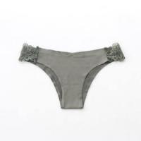 China New Arrival Panties Air Hole Comfortable Laser Cut Panties Low Rise Invisible Youth Women Seamless Thong for sale