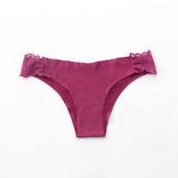 China New Arrival Panties Air Hole Comfortable Laser Cut Panties Low Rise Invisible Youth Women Seamless Thong for sale