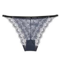 China Ladies Sexy Lingerie Adjustable See Through Women Floral Cotton Crotch Sexy Lace Panties for sale