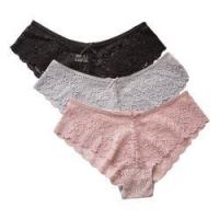 China Custom Womens Underwear Ladies Lace Cotton Nylon Spandex Shorty Sexy Lace Panties Women Fashion Cozy for sale