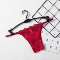 China 2023 Sexy Underwear Ladies Underwear Sexy G-String T-Back Panties Sexy Lace Thong Women Panties for sale