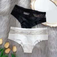 China Hollow Mesh Seamless Thong Feminine Sense Fitness Sports Underwear for sale