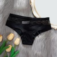 China Hollow Mesh Seamless Thong Feminine Sense Fitness Sports Underwear for sale