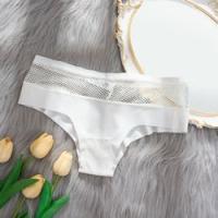 China Hollow Mesh Seamless Thong Feminine Sense Fitness Sports Underwear for sale