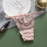 China High Quality Sexy Lace G String Transparent Thong Panties G-String for sale