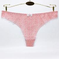 China New Arrival Panties Women Printed Shorts Lace Briefs for Girls for sale