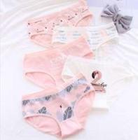 China Wholesale Cotton Women Underwear Hot Selling Ladies Panty Women Cotton Panty for sale