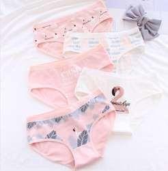 China Wholesale Cotton Women Underwear Hot Selling Ladies Panty Women Cotton Panty for sale