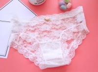 China Transparent Lace Underwear Cotton Seamless Sexy Underwear Women Panties Panties Support Customized for sale