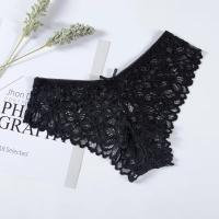 China Sexy Lace Panties Soft Breathable Briefs Women Underwear Ladies Panty Transparent Hollow out Underpants Lingerie for sale