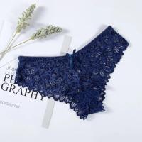 China Sexy Lace Panties Soft Breathable Briefs Women Underwear Ladies Panty Transparent Hollow out Underpants Lingerie for sale