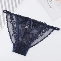 China Wholesale Women Underwear Sexy Lingerie Ladies Lace Panties Floral Briefs for sale