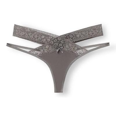 China Beautiful Hot Sexy Women Fancy Seamless Underwear Thongs Panties for sale