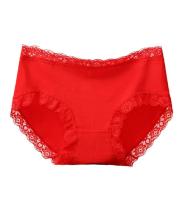 China MID Waist Ladies Seamless Cotton Women Underwear Panties for sale