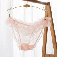 China Can Provide Samples of Women&prime;s Underwear Lace Transparent Low Waist Seamless Sexy Seductive Women&prime;s Briefs for sale